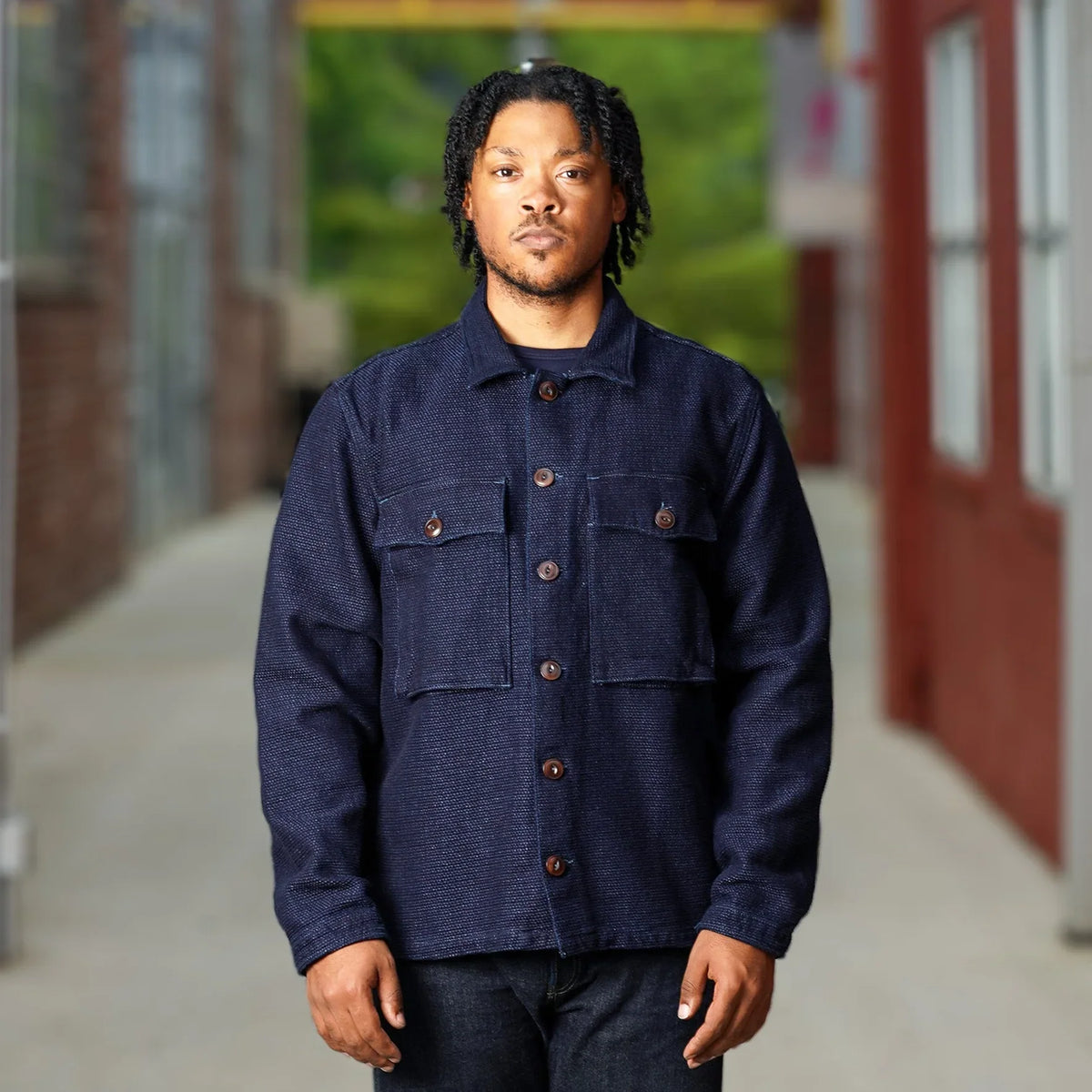 Freenote Cloth Midway CPO - Indigo Sashiko – Guilty Party