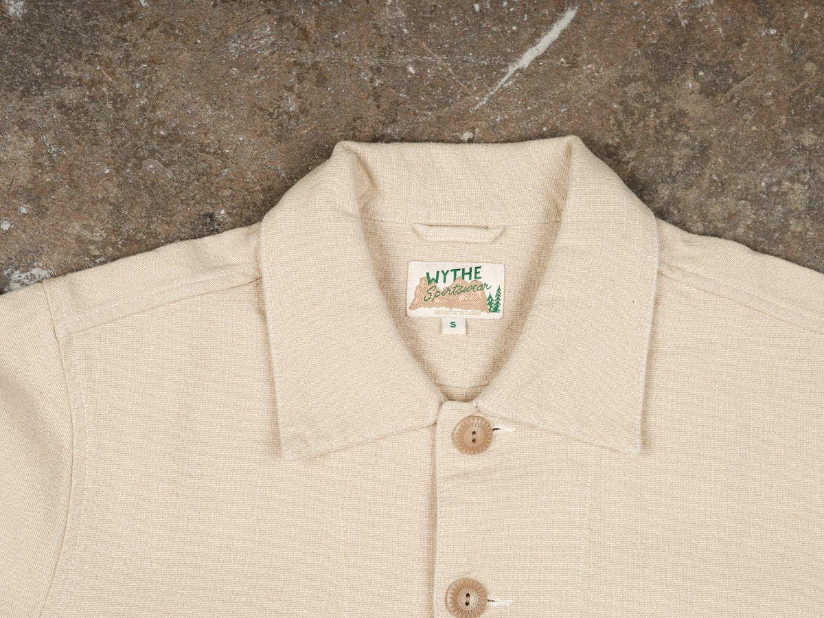 Wythe Rustic Plainweave Hunting Jacket - Natural – Guilty Party